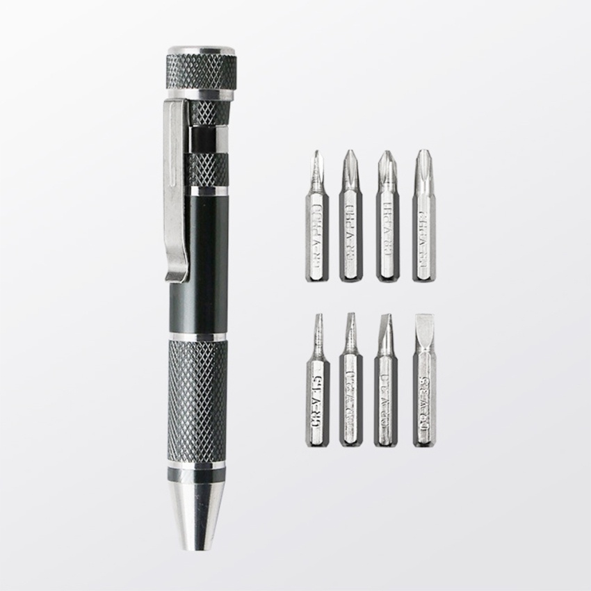 8-in-1 screwdriver pen screwdriver with magnetic screwdriver | Shopee ...