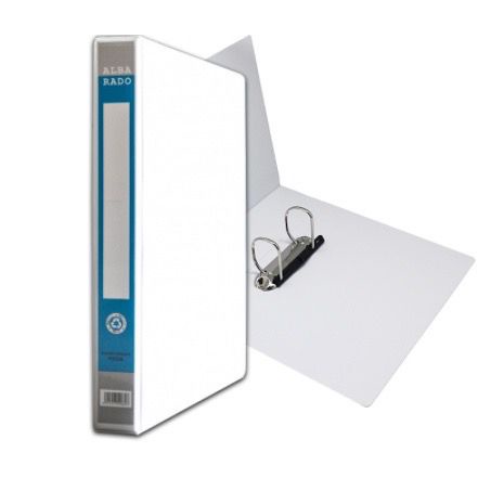 Alba rado 25mm/40mm/50mm/65mm PVC 2D White Ring File A4 Insert Binder ...