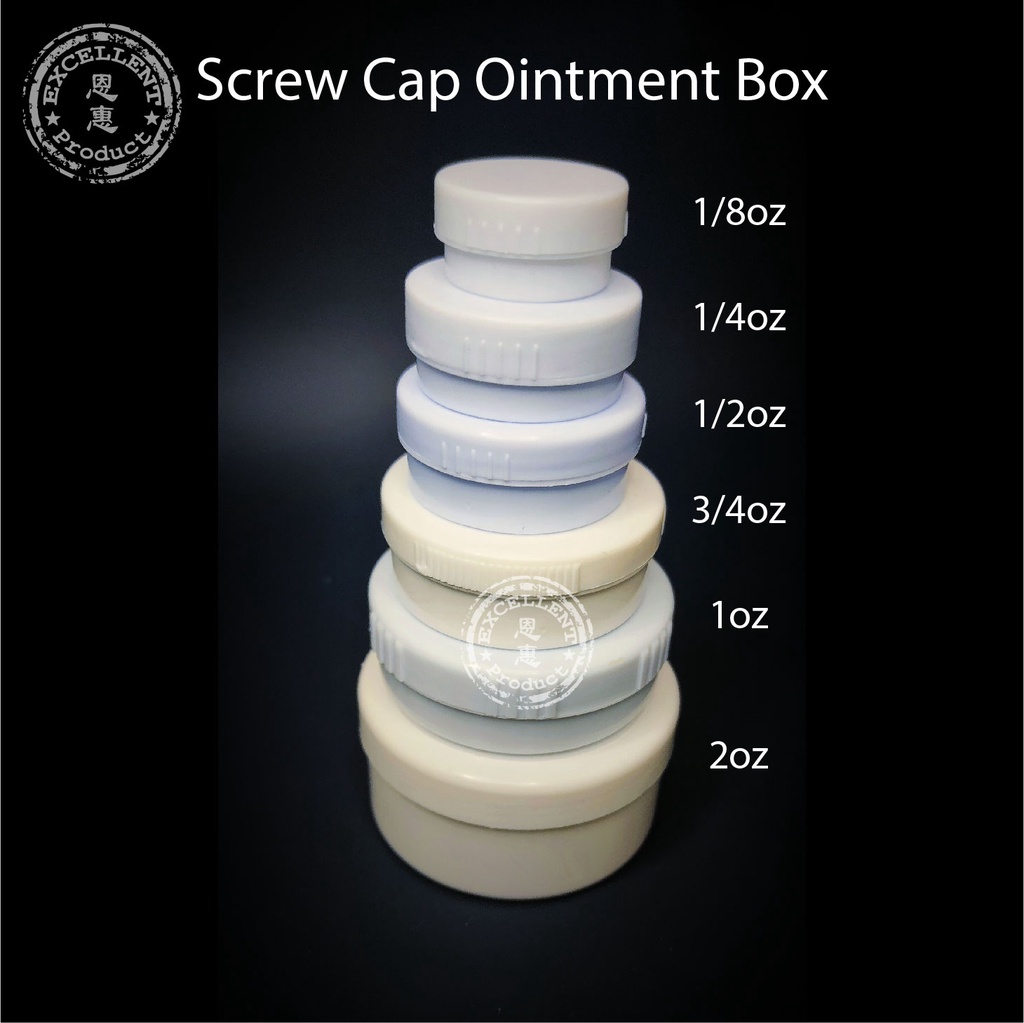 (50/100pcs) Ointment box | Cream container | cream Jar | Shopee Malaysia