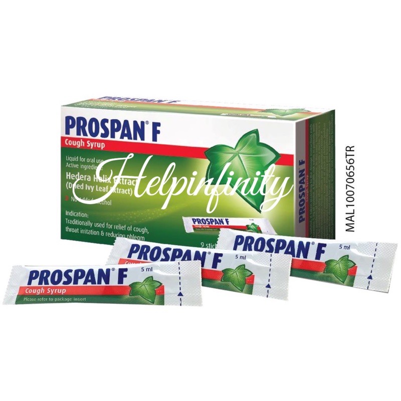 Prospan F Cough Syrup 9x5ml | Shopee Malaysia