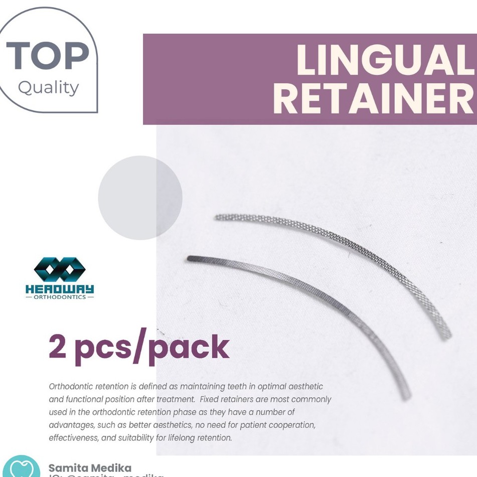 Lingual Retainer // Fix Ortho Dental Orthodontic // Braces Bracket ...