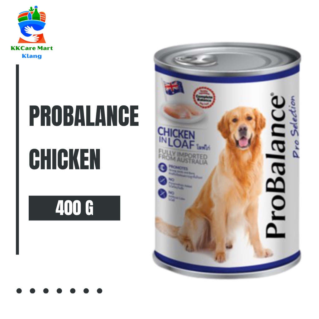 Probalance - Chicken ( Tin ) 400g Dog Food | Shopee Malaysia