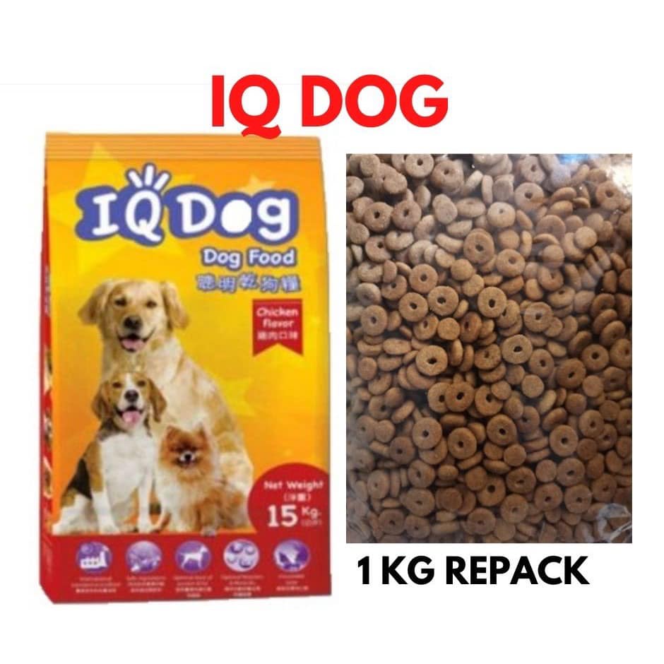IQ Dog Food Chicken Flavour (1KG repack) | Shopee Malaysia