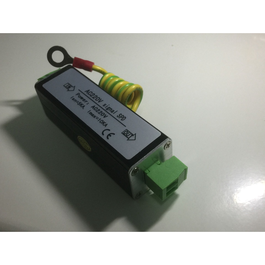 AC 240V Power Surge Protector Protection Device Lightning Arrester SPD ...