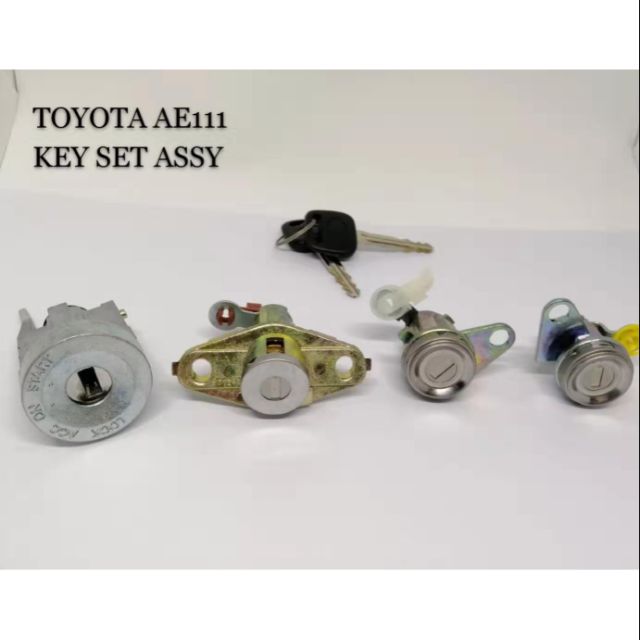Toyota AE111 Key Set Assy | Shopee Malaysia