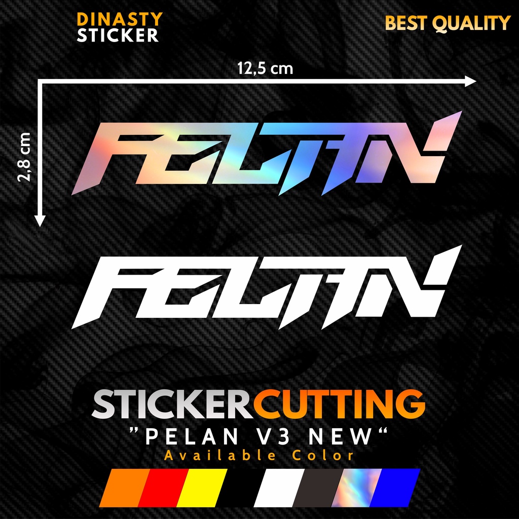 Sticker VIRAL CUTTING STICKER PELAN V3 LATEST VERSION HITS PELAN ...