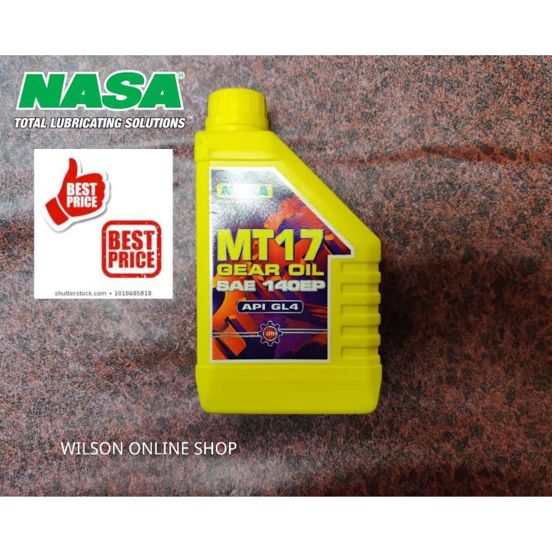 NASA HEAVY DUTY MT17 SAE 140EP GEAR OIL(1LITER) | Shopee Malaysia