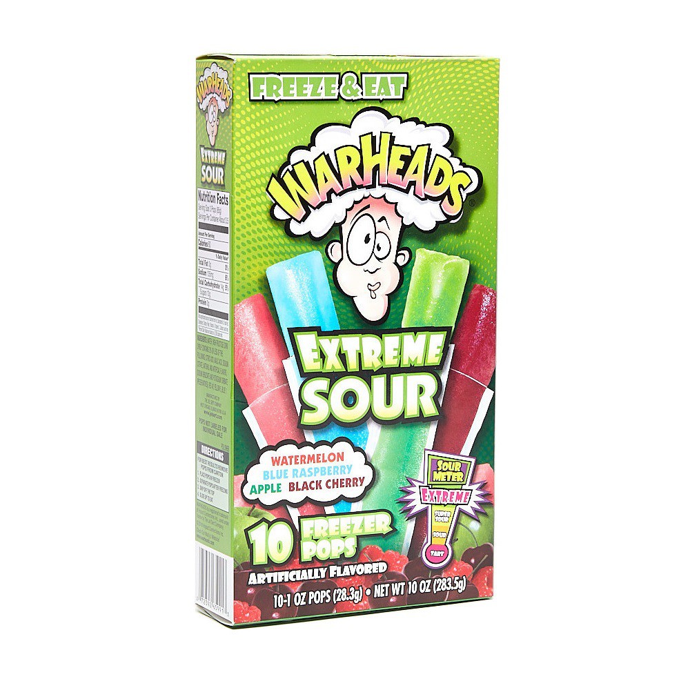 WarHeads Extreme Sour Freezer Pops 283.5g | Shopee Malaysia