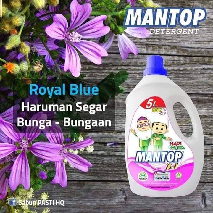 SABUN PENCUCI PAKAIAN MANTOP 5 liter | Shopee Malaysia