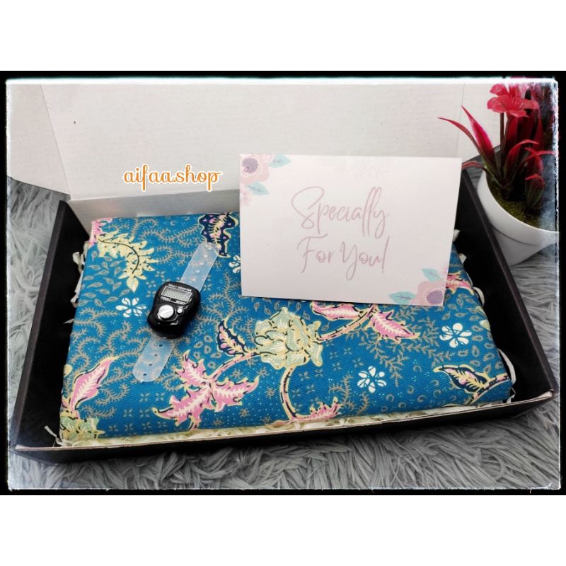 SET HADIAH KAIN BATIK + TASBIH DIGITAL | Shopee Malaysia