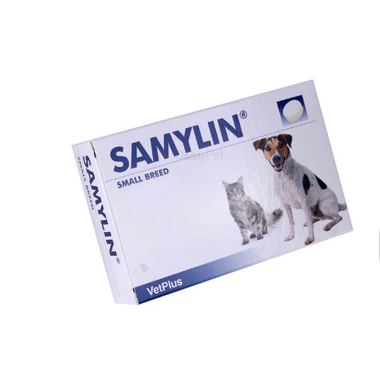 [VetPlus] SAMYLIN Small Breed Liver Nutritional Supplement 30Tablets ...