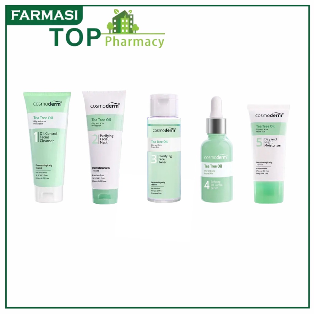 COSMODERM TEA TREE OIL (CLEANSER/MASK/LOTION/BB CREAM) | Shopee Malaysia