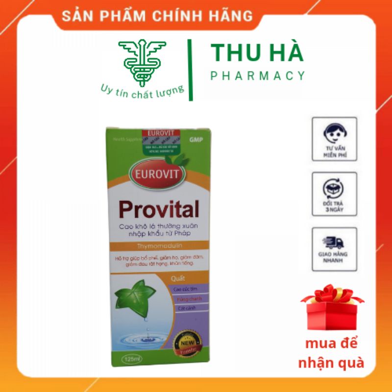 Provital Syrup Helps Relieve Coughs and Increase Immunity Extracted ...