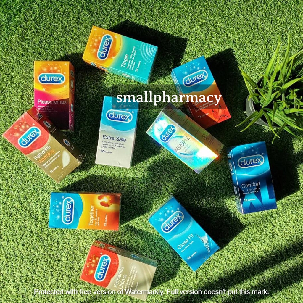 DUREX Condom 10s/ 12s ( Love/ Pleasuremax/ Invisible/ Together/ Extra ...