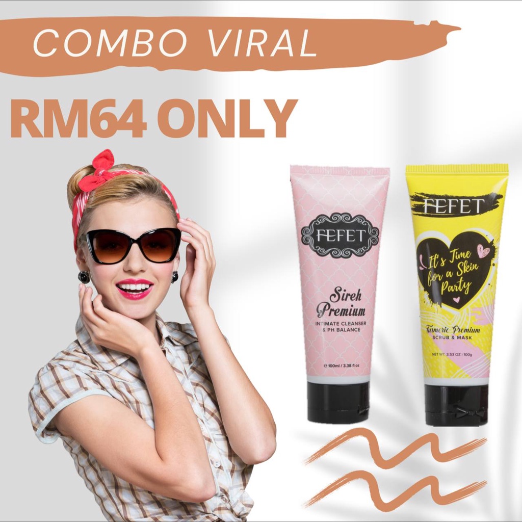 [READY STOCK] SET COMBO (Fefet Sireh Premium & Fefet Turmeric Premium ...