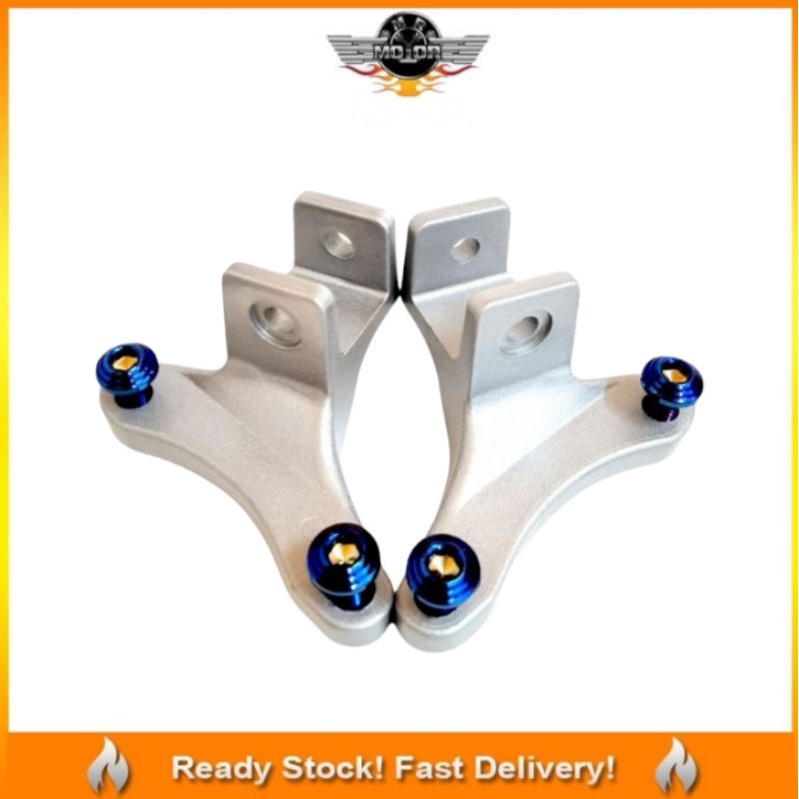 REAR RACING FOOTREST BRACKET PNP Y15 LC135 V1-V6 4S 5S RS RSX EGO ...