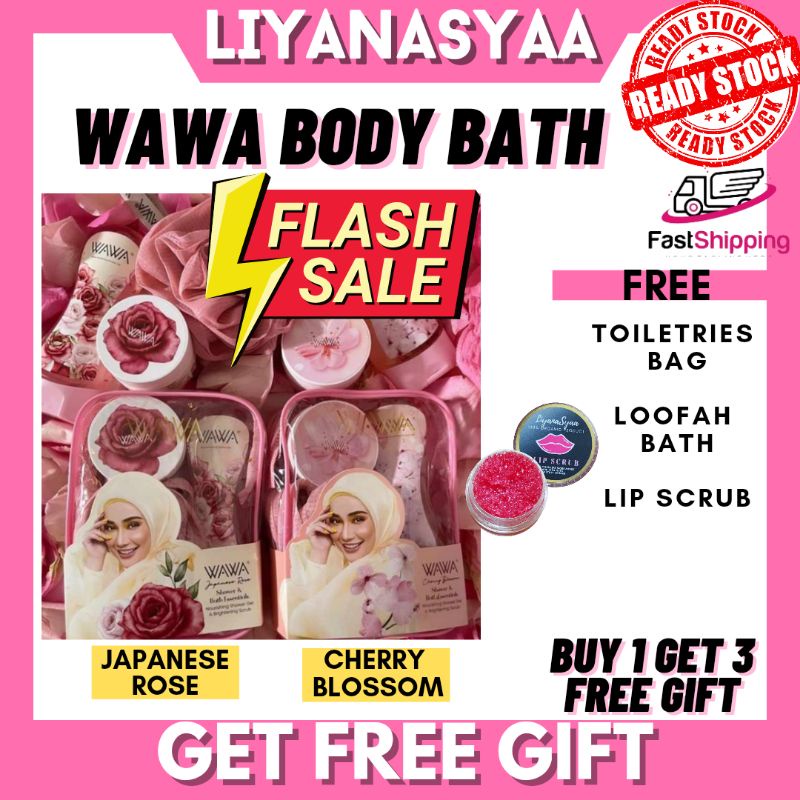 WAWA SHOWER & BATH ESSENTIALS |WAWA SCRUB | WAWABATH | WAWA ZAINAL ...