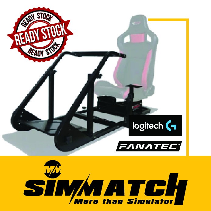 🔥SHIP FROM KL🔥 Simmatch Full Set Racing Simulator Steering Wheel Stand ...