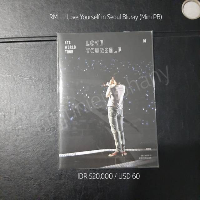 Bts RM Love Yourself in Seoul DVD Bluray Mini Photobook | Shopee Malaysia