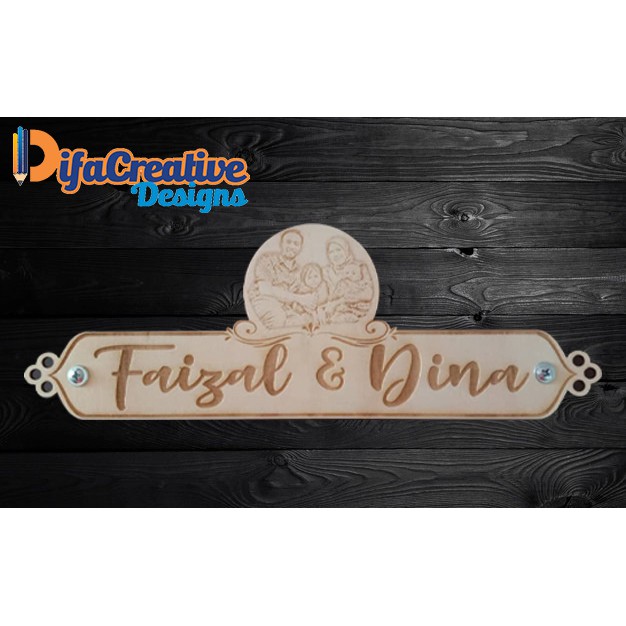 Door Signage/ Door Name/ Nama pada pintu | Shopee Malaysia