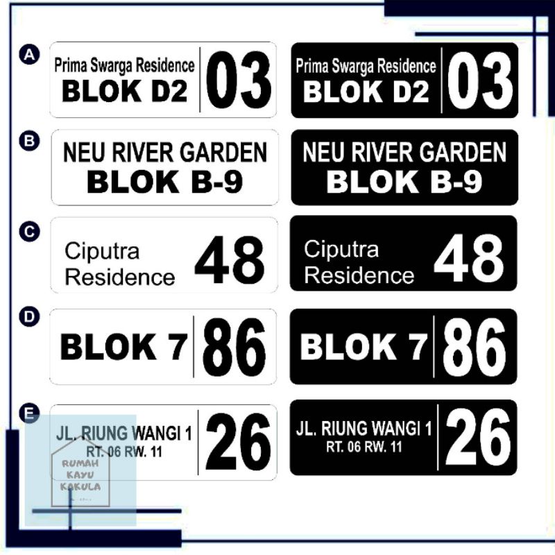 House number | SIMPLE HOUSE NUMBER |CUTTING STICKER FOR 2 LAYER HOUSE ...