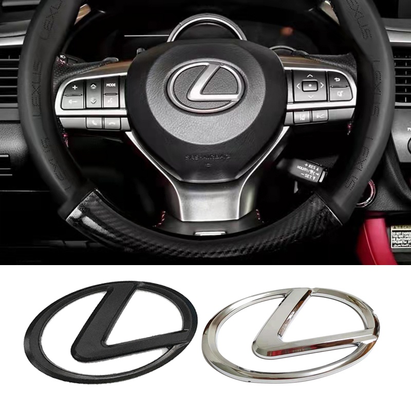ABS Car Steering Wheel Logo Emblem Cover Sticker for Lexus RX350 IS250 ...