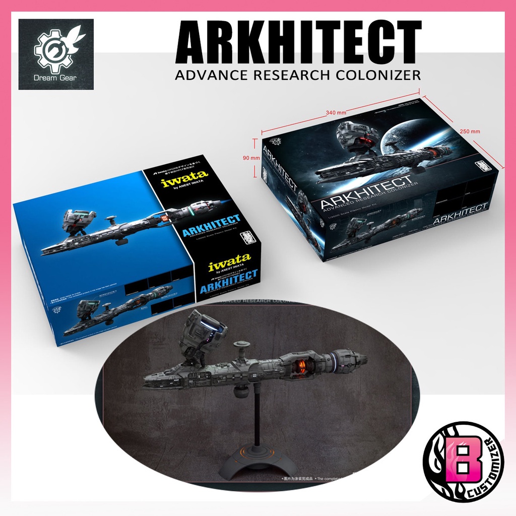 [CLEARANCE] Dream Gear: Arkhitect (Sci-fi plastic model kits) | Shopee Malaysia