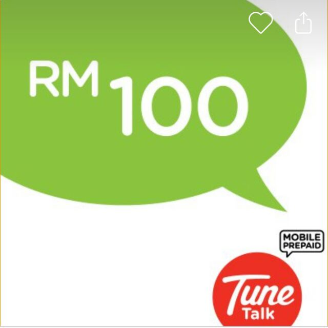 TuneTalk Prepaid Reload/Top up RM100 Direct - Witihin 40 mins to 2 ...