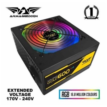 Armaggeddon Voltron 600 80+ Gold RGB 600W - Power Supply | Shopee Malaysia