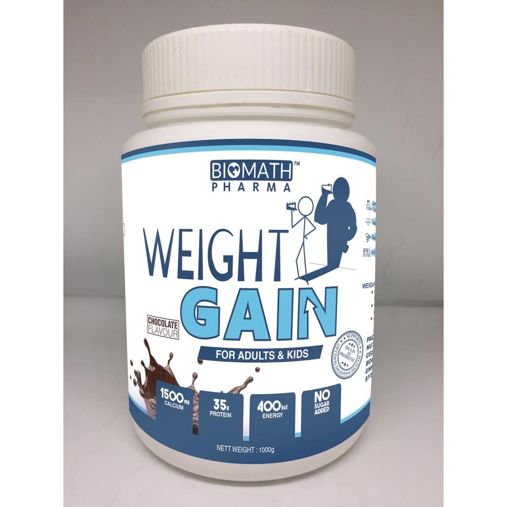 bio math weight gain 1000gm | Shopee Malaysia