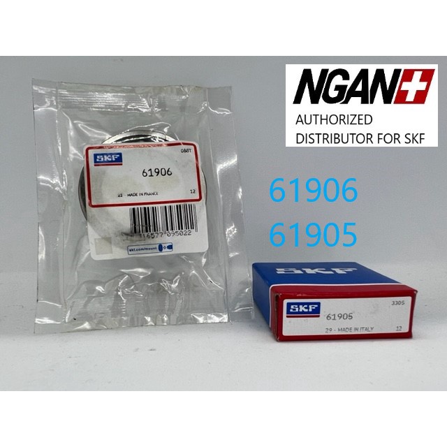 SKF 61906/6906 , 61905/6905, 61902/6902 Deep Groove Ball Bearing (30MM ...