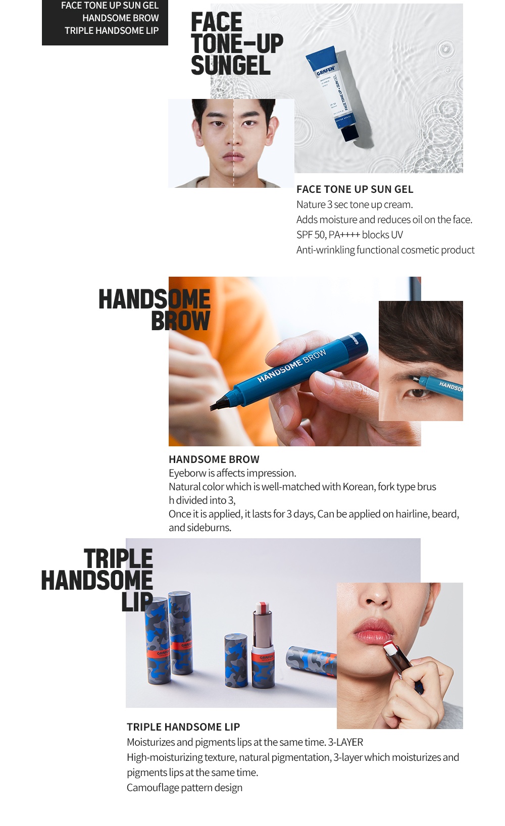 GRAFEN Handsome Cover Stick (3.5g) | Shopee Malaysia
