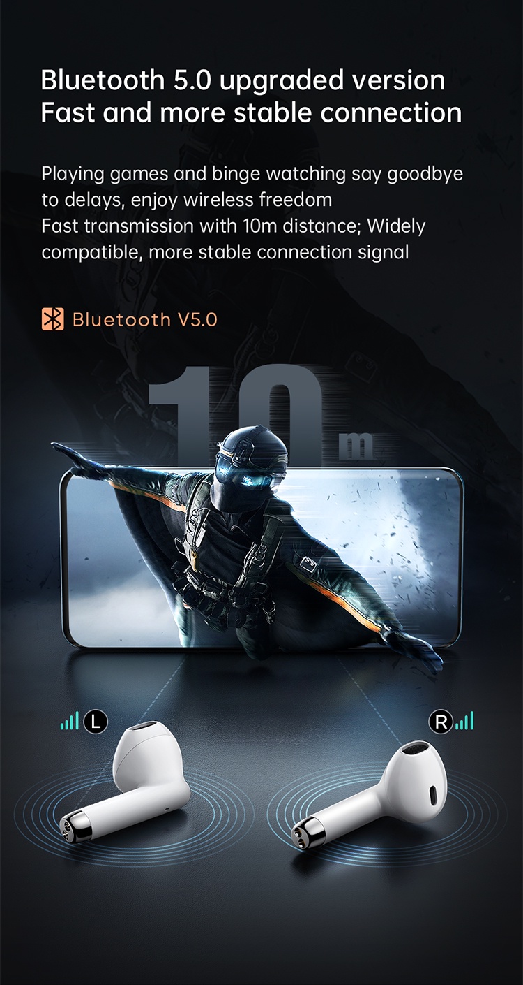 【1yr Warranty】 MCDODO HP 803 TWS Earbuds Lite Bluetooth Earphones Stereo Wireless 5.1 IPX4 ...