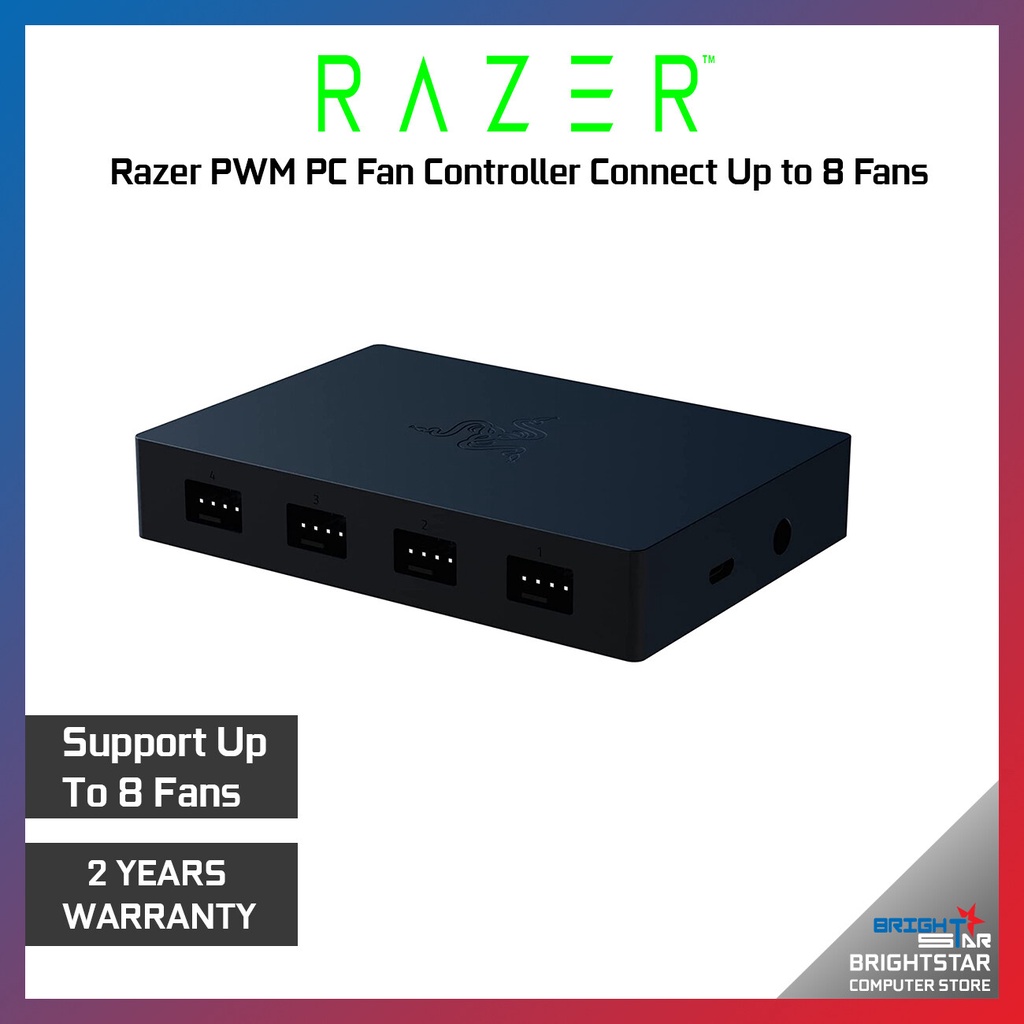 Razer PWM PC Fan Controller Connect Up to 8 Fans | Shopee Malaysia