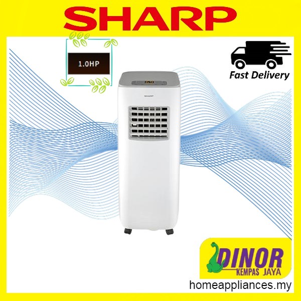 Sharp Portable Air Conditioner (1.0HP) CVH10YD | Shopee Malaysia