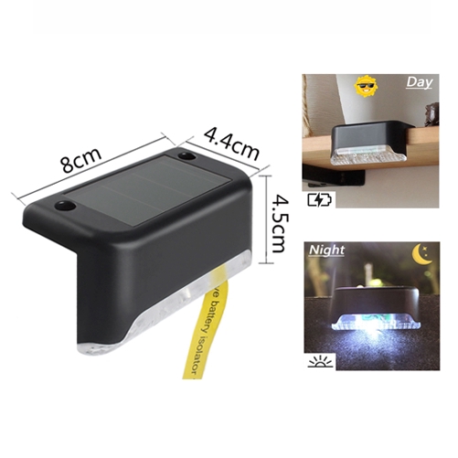 Raya Solar LED Outdoor Waterproof Fence Lights Wall Lampu Solar Glow ...