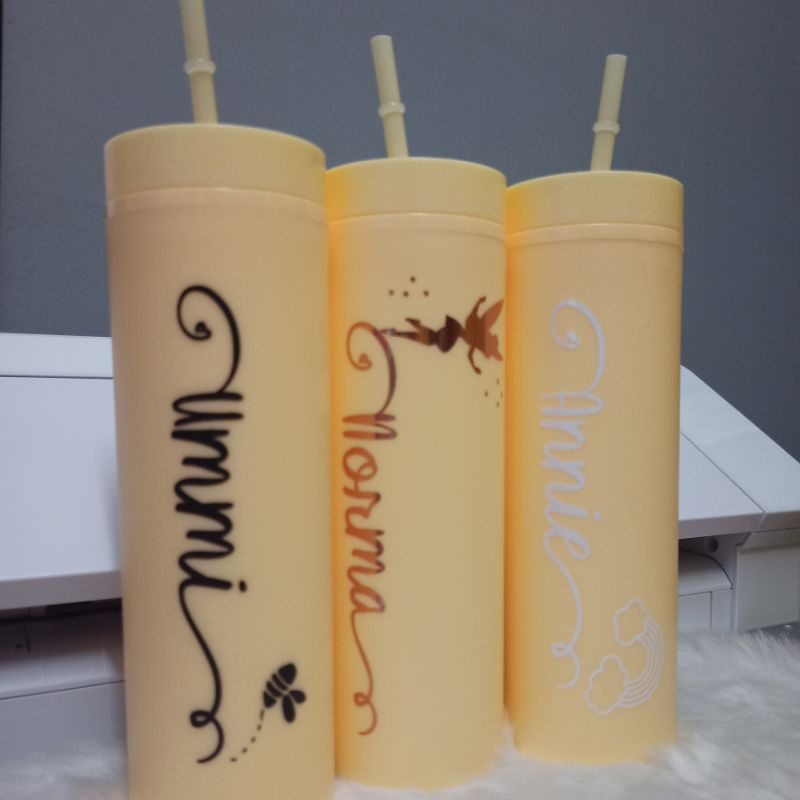 TUMBLER WITH NAME PERSONALIZED TUMBLER CUSTOM THERMOS MURAH | Shopee ...