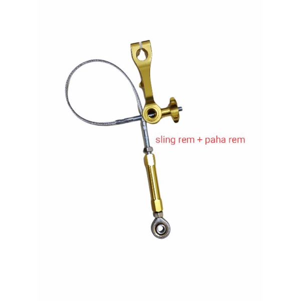 Brake SLING/Rear Brake Wire Rope UNDERBONE Drum PLUS CNC GOLD Star ...