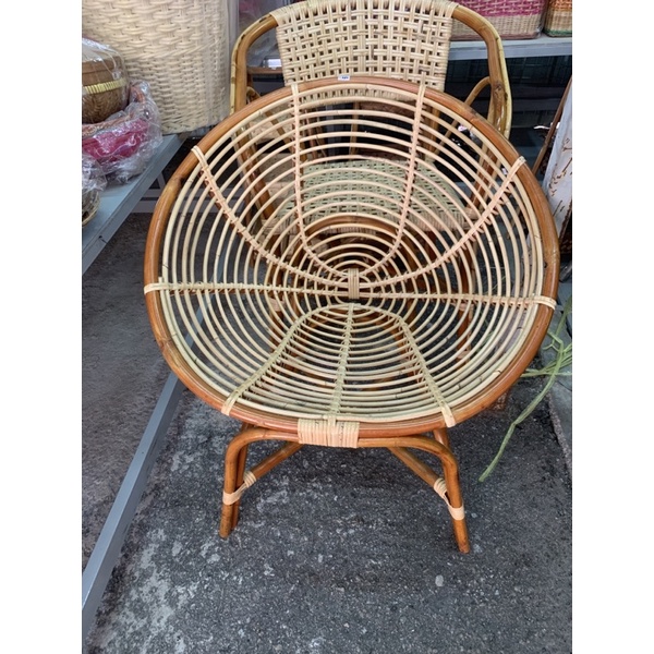 Kerusi rotan Bunga/Daun & pelbagai bentuk. | Shopee Malaysia