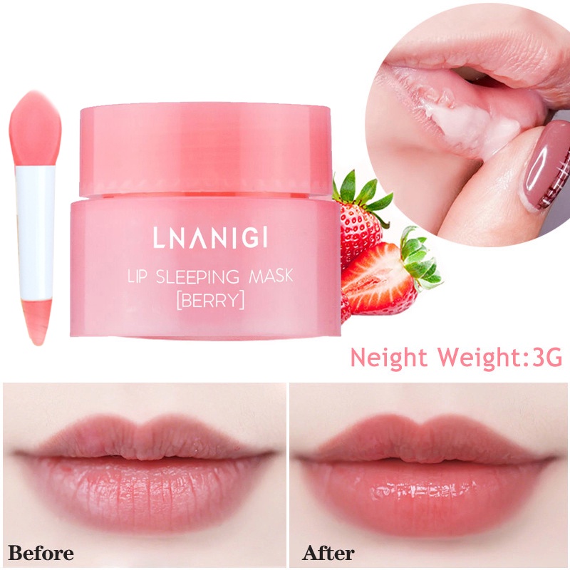 Korea Lip Sleeping Mask Night Sleep Maintenance Moistened Lip Balm Lips ...