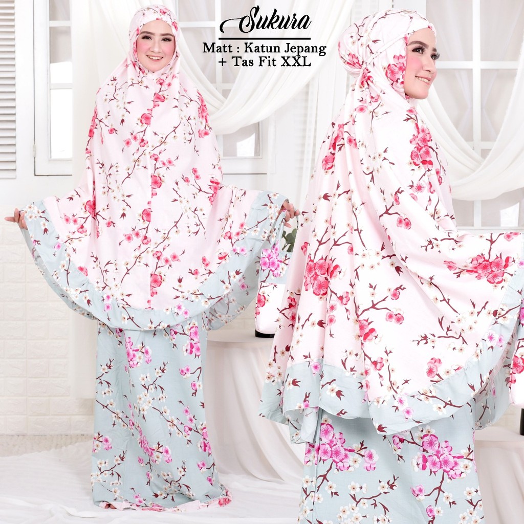 KATUN Women's Prayer Tools/Japanese Cotton Prayer Tools/PINK SAKURA ...