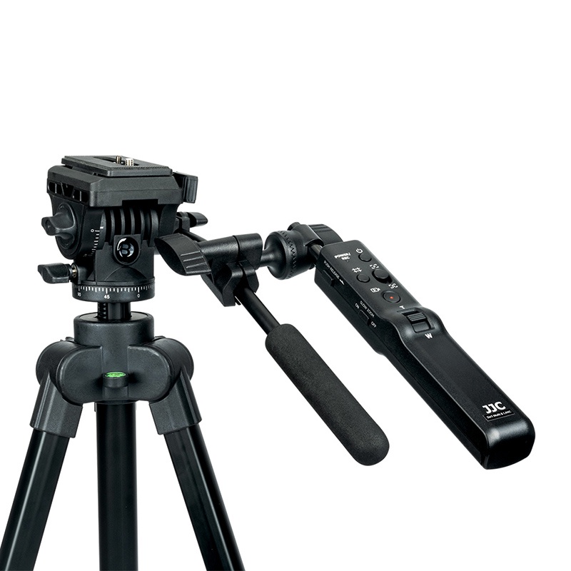 JJC TPR-U1 Tripod Pan Bar Handle Remote Control Grip for Sony Camera ...