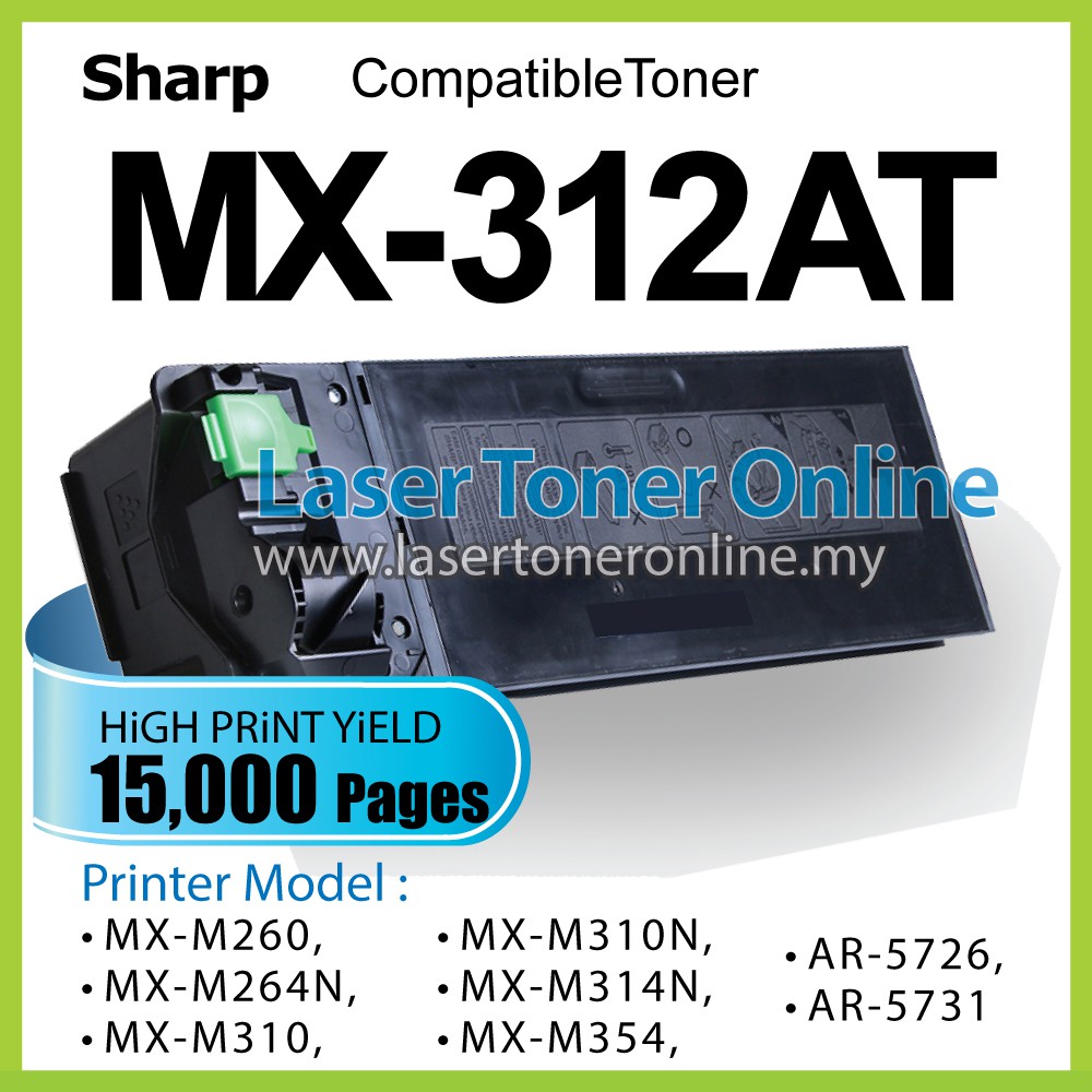 Recycle MX312AT MX-312AT MX-M260 MX-M264 N MX-M310 MX-M310N MX-M314N MX ...
