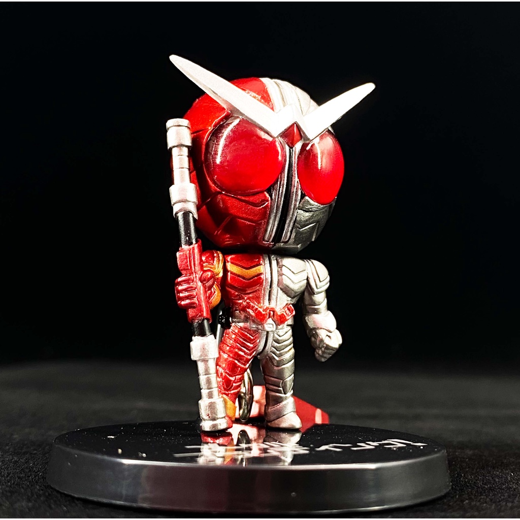 Bandai Prop Plus Petit Kamen rider W Heat Metal Red Ant masked SD ...