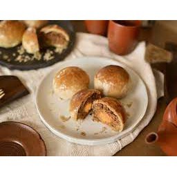 SIN ENG HOE LOTUS CHICKEN FLOSS MEAT 4pcs + SALTED EGG YOLK 4pcs PASTRY ...