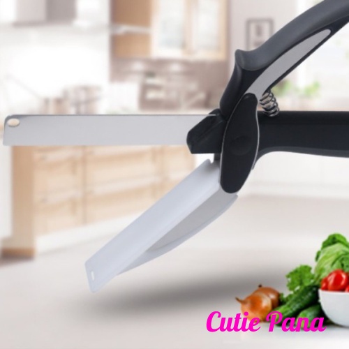 [ Cutie Pana ] [ Local Ready Stocks ] Clever Cutter 2 IN 1 Kitchen ...