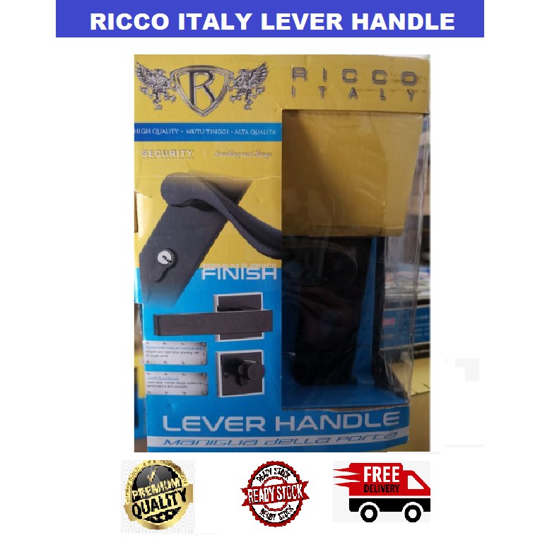 RICCO ITALY LEVER HANDLE SET | Shopee Malaysia