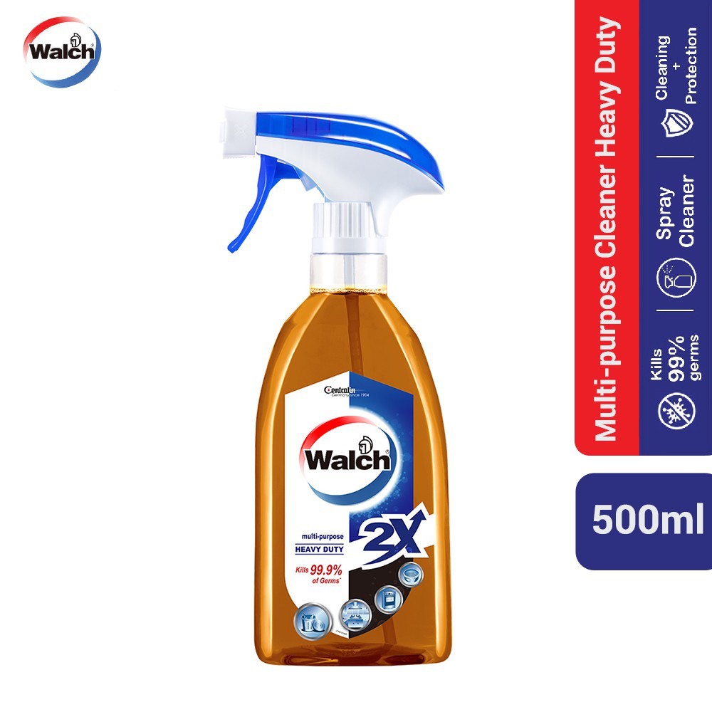 Walch Multi-Purpose Spray Cleaner Kills 99.9% of Germs 500ml | Shopee ...