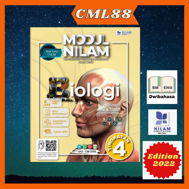 [CML88] Modul Nilam Biologi Ting 4 {Dwibahasa} KSSM 2022 - Nilam | Shopee Malaysia