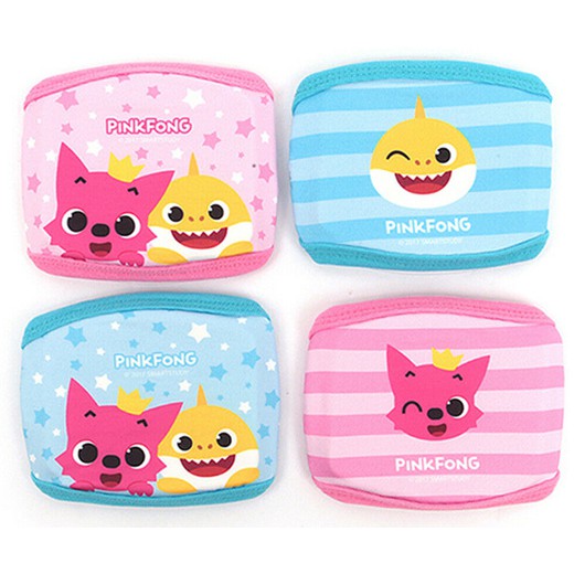 Kids Mask Korea Mask Reusable Mask Pinkfong Baby Shark Kids Protective ...